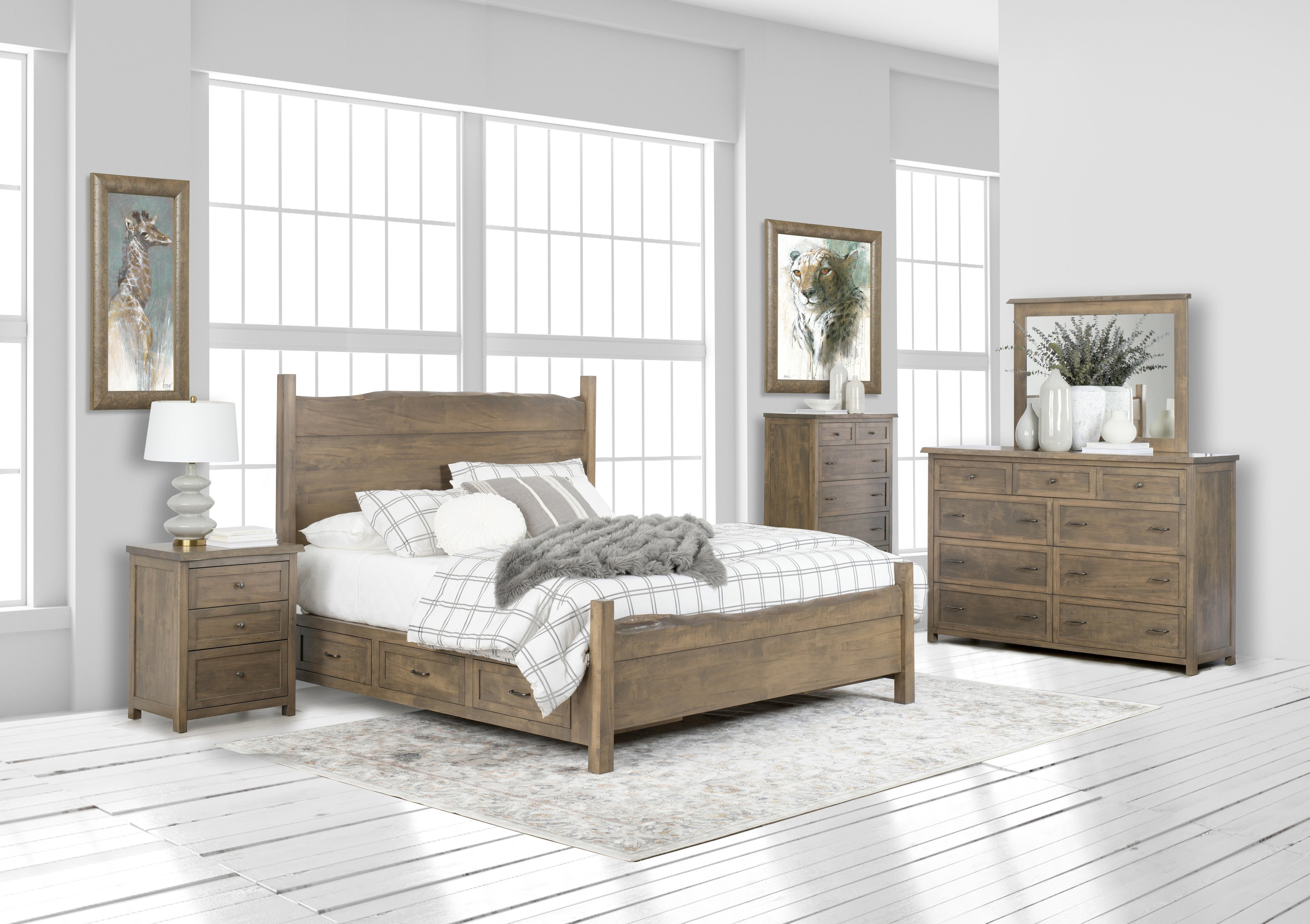 Nature's Best Furniture Sequoia 5pc Set w/ Storage Bed